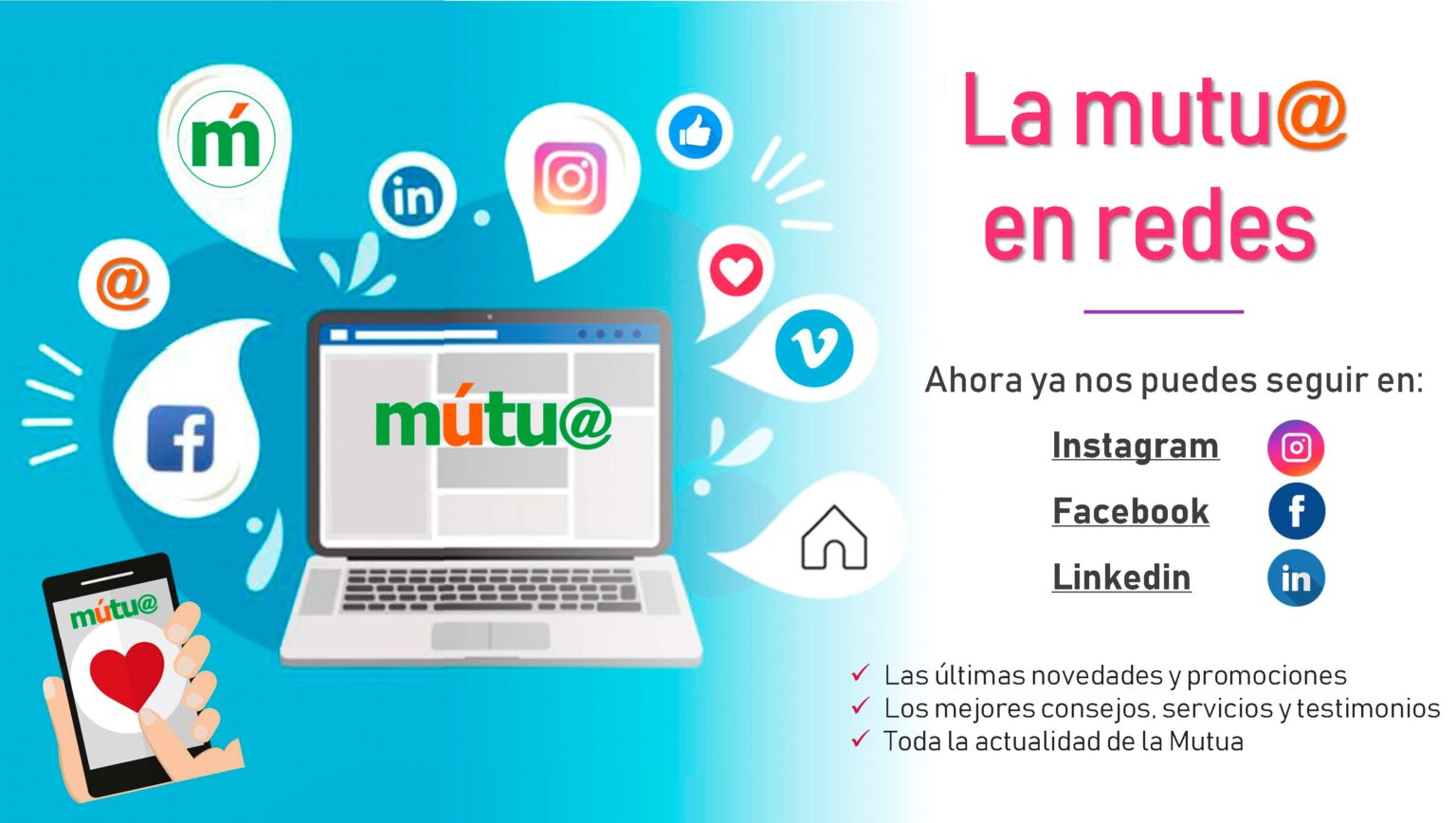 La mutu@ en redes – Mútua del Personal de la Caixa